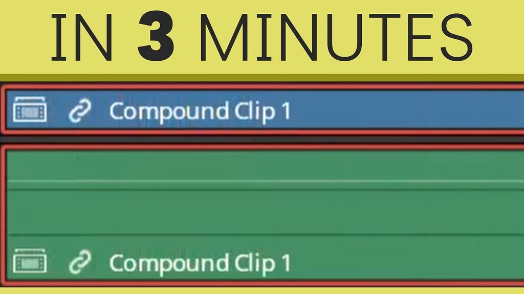 DaVinci Resolve Compound Clip Explained - Edit - PostProList